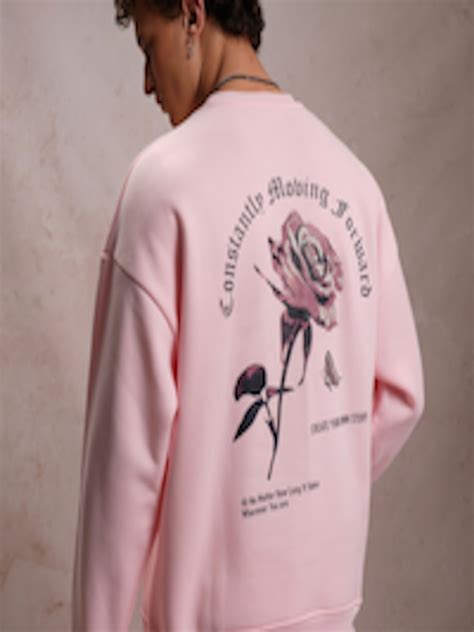 Buy HIGHLANDER Typography Printed Drop Shoulder Oversized Pullover ...