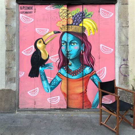 Bronik in Barcelona, Spain, 2019