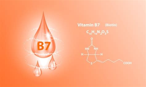 Иконка структура витамина b7 капля воды коллаген оранжевый медицинские ...