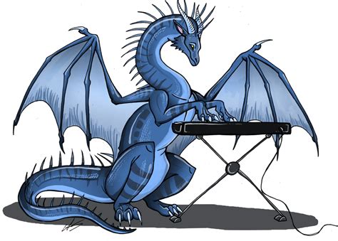 Keyboard Dragon by QWERTYDragon00 on DeviantArt