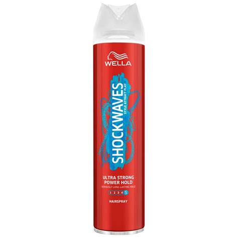 Wella Shockwaves Ultra Strong Power Hold Hairspray 250ml