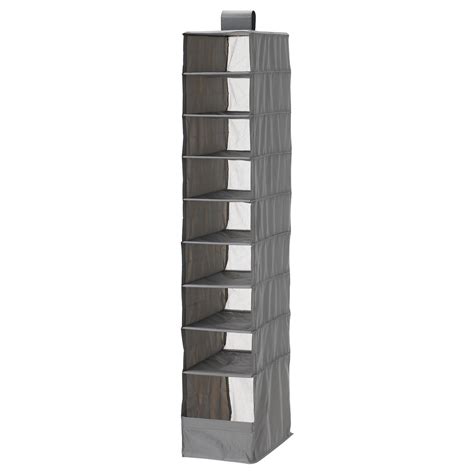 SKUBB dark grey, Storage with 9 compartments - IKEA