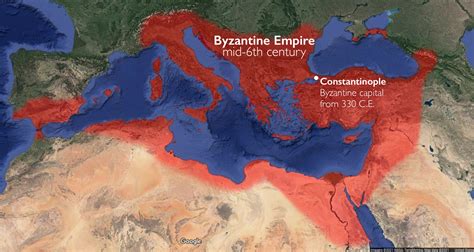Byzantium Map
