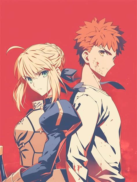 Saber (Arturia Pendragon) and Emiya Shiro by Gabrielescala2306 on ...