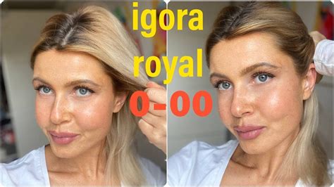 IGORA ROYAL 0 -00 + РЕЗУЛЬТАТ ЧЕРЕЗ 2 НЕДЕЛИ/ ЗАТЕМНЕНИЕ КОРНЕЙ - YouTube