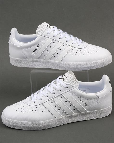 Adidas 350 Trainers White,leather,shoes,originals,mens