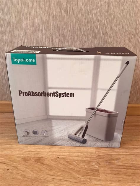 Швабра с отжимом Topohome Комплект для уборки ProAbsorbent System | отзывы