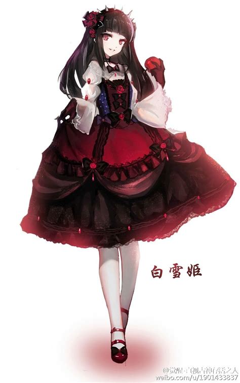 Znalezione obrazy dla zapytania gothic sweet lolita dress Anime Girl ...