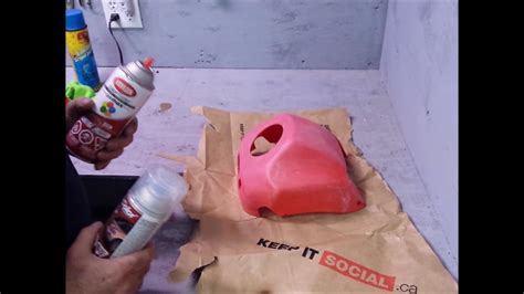 How to paint ATV plastics - YouTube