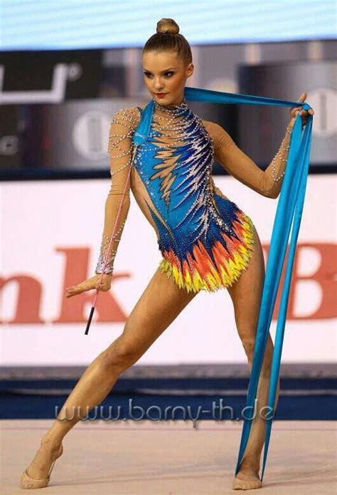 Gymnast from Germany at World Cup 2014 in Minsk, Belarus