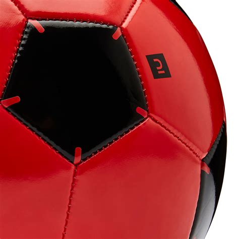 Kids' Size 4 Soccer Ball - First Kick Red - Red - Kipsta - Decathlon
