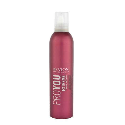Revlon Pro You Extreme Control and Volume Strong hold Mousse 400ml ...
