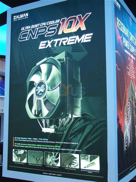 Zalman CNPS10X Extreme available in a multitude of colours - Cooling ...