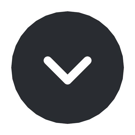 Arrow Circle Down Vector SVG Icon - SVG Repo
