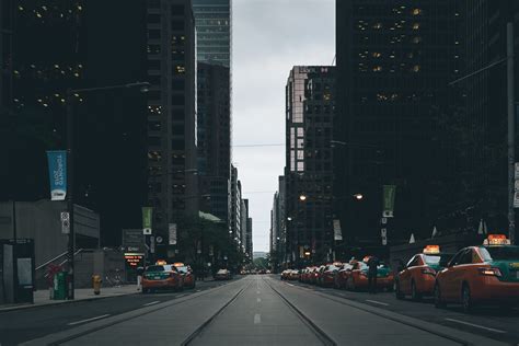 картинки : архитектура, Дорога, линия горизонта, трафик, улица, ночь ...