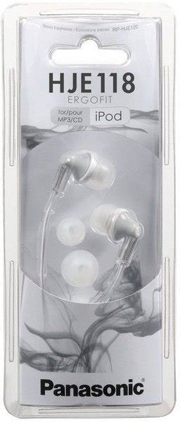 Наушники Panasonic RP-HJE118GU-S купить | ELMIR - цена, отзывы ...