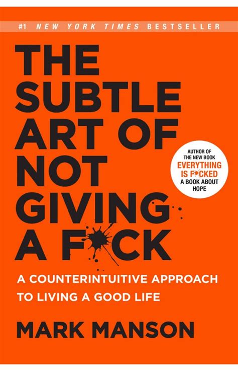 Buy The Subtle Art of Not Giving A F*ck - 9780062641540