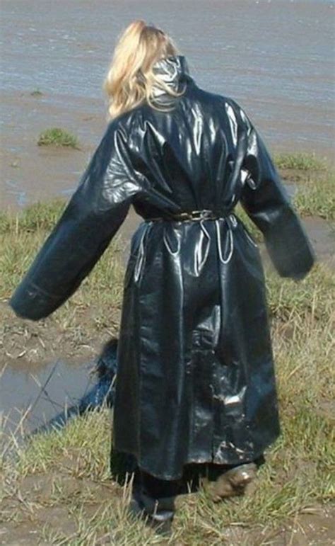 Pin by Rain on PVC Fashion | Rubber raincoats, Rainwear girl, Pvc raincoat