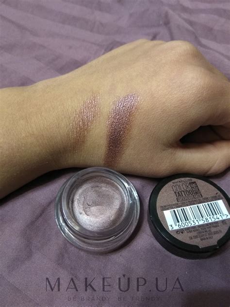 MAKEUP | Кремовые тени для век - Maybelline Color Tattoo 24 Hour ...