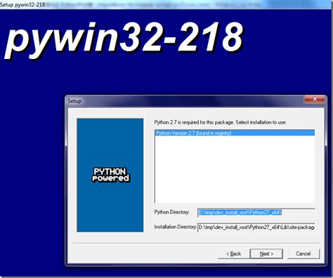 [转]Python中出错：ImportError: No module named win32com.client - 挥辉 - 博客园