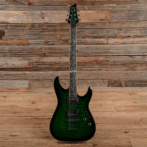 Schecter Diamond Series C-1 Classic Green Burst – Chicago Music Exchange