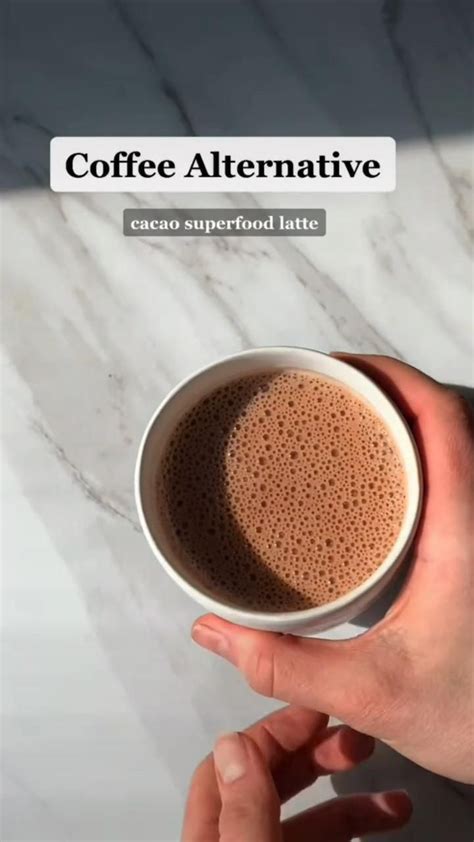 Coffee Alternative Drinks | Cacao Drink | Healthy drinks, Superfood ...
