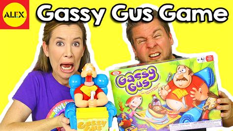 Gassy Gus Game By Alex Brand Toys - YouTube
