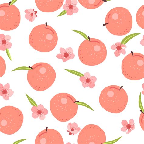 Download A Fresh Peach Perfect for Summertime! Wallpaper | Wallpapers.com