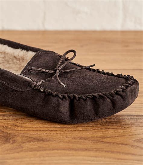 Цвет: Коричневый 100% Sheepskin | Мужские замшевые мокасины