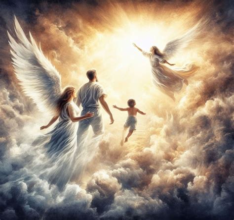 Download Ai Generated, Angels, Family. Royalty-Free Stock Illustration ...