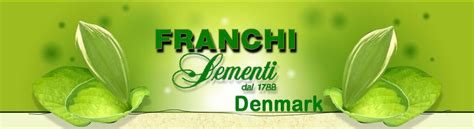 Grøntsagsfrø fra Franchi Sementi - Denmark