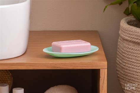 Мыльница для ванной Lama цвет: Зеленый Moroshka – купить в Likemyhome