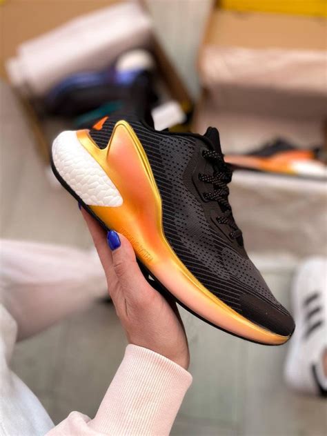 Мужские кроссовки Adidas Alphabounce Black Orange White (ID#1881868382 ...