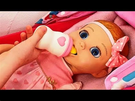 Говорящая кукла Настя Хочет Кушать Доминика КАК Мама - YouTube