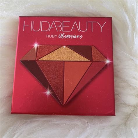 Huda beauty ruby obsessions mini eyeshadow palette.... - Depop