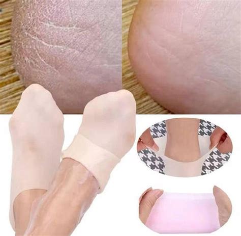 Силиконовые носки для ухода за ногами Silicone moisturizing socks. (ID ...