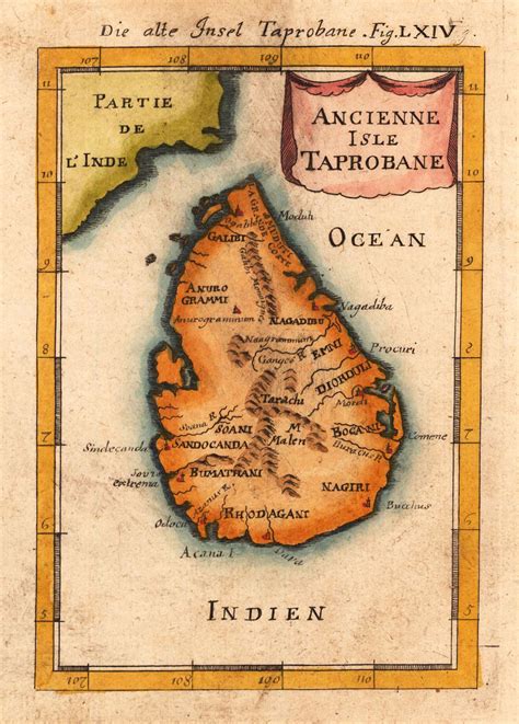 Ceylon Map