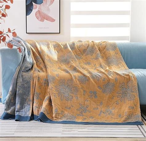 SAYT RLAE 100% Baumwolle Boho Decke Tagesdecke Boho 200x230cm ...