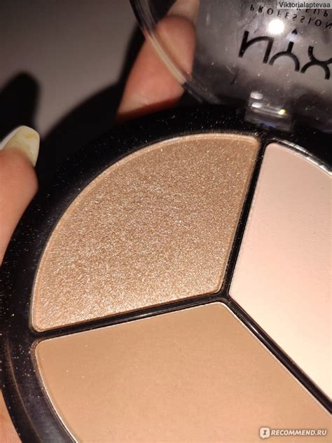 Палетка NYX Professional Makeup ТРОЙНАЯ ПАЛЕТКА ДЛЯ СКУЛЬПТУРИРОВАНИЯ ...