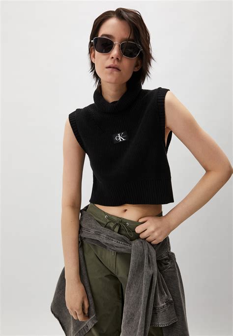 Жилет Calvin Klein Jeans, цвет: черный, RTLADF732301 — купить в ...