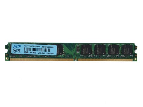 Память DDR2 1Gb PC800 NCP: цена, описание, отзывы
