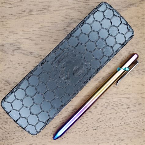 Titanium EDC Bolt Action Pen V3 Freedom Series #0006 – Honey Badger Arsenal