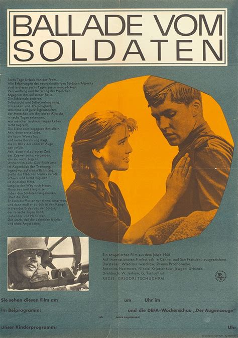 Постеры: Баллада о солдате / Постер фильма «Баллада о солдате» (1959 ...