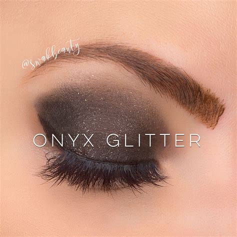 Onyx Glitter Comparison Swatches – swakbeauty.com