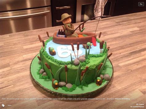 Fête Dave | Fisherman cake, Fishing theme cake, Celebration cakes