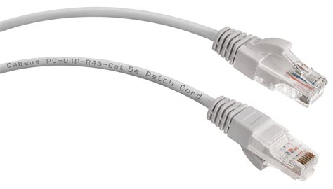 Cabeus PC-UTP-RJ45-Cat.5e-2m Патч-корд U/UTP, категория 5е, 2xRJ45/8p8c ...
