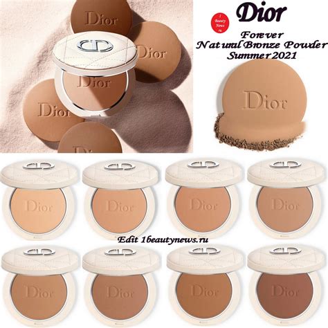 Новая линия бронзеров Dior Forever Natural Bronze Powder Summer 2021 ...