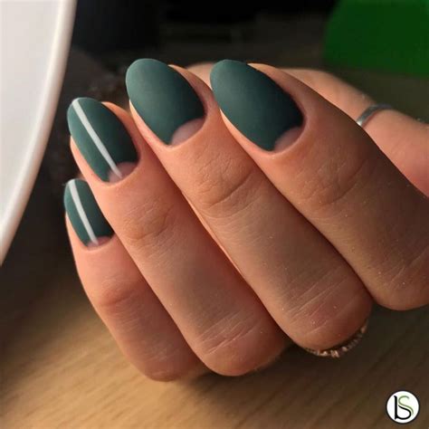 Зеленый матовый маникюр 90 фото | Nails, Nail designs, Beauty