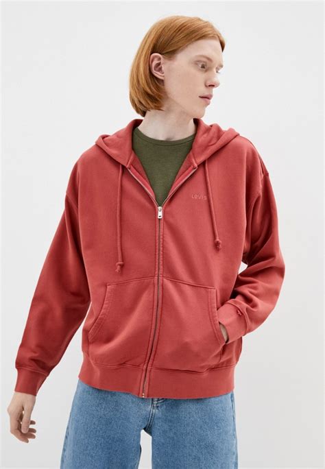 Толстовка Levi's®, цвет: красный, RTLAAP241801 — купить в интернет ...
