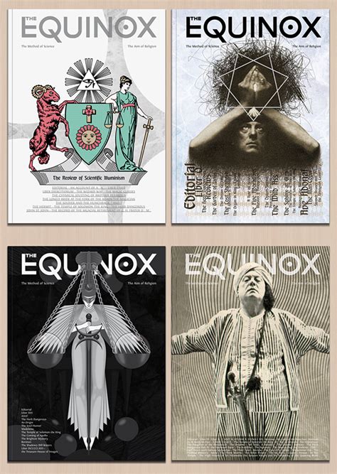 The Equinox (Vol. 1, No. 2) on Behance